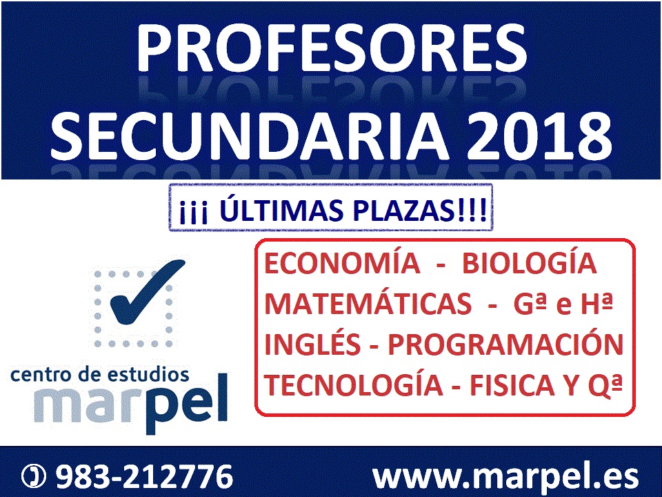 Oposiciones Secundaria Marpel